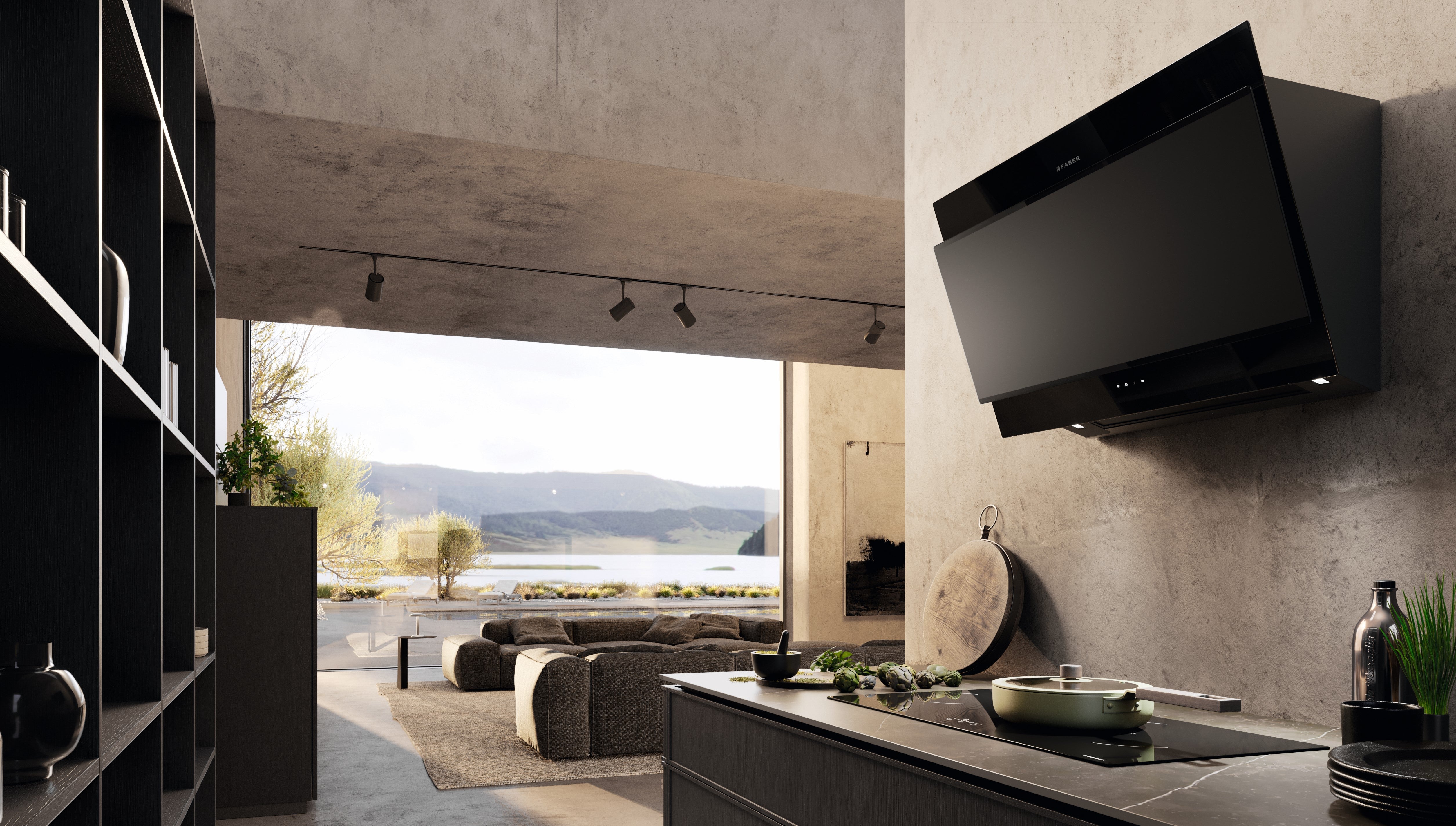 Design e Tecnologia: Cappe integrate al Piano cottura per le nuove ten